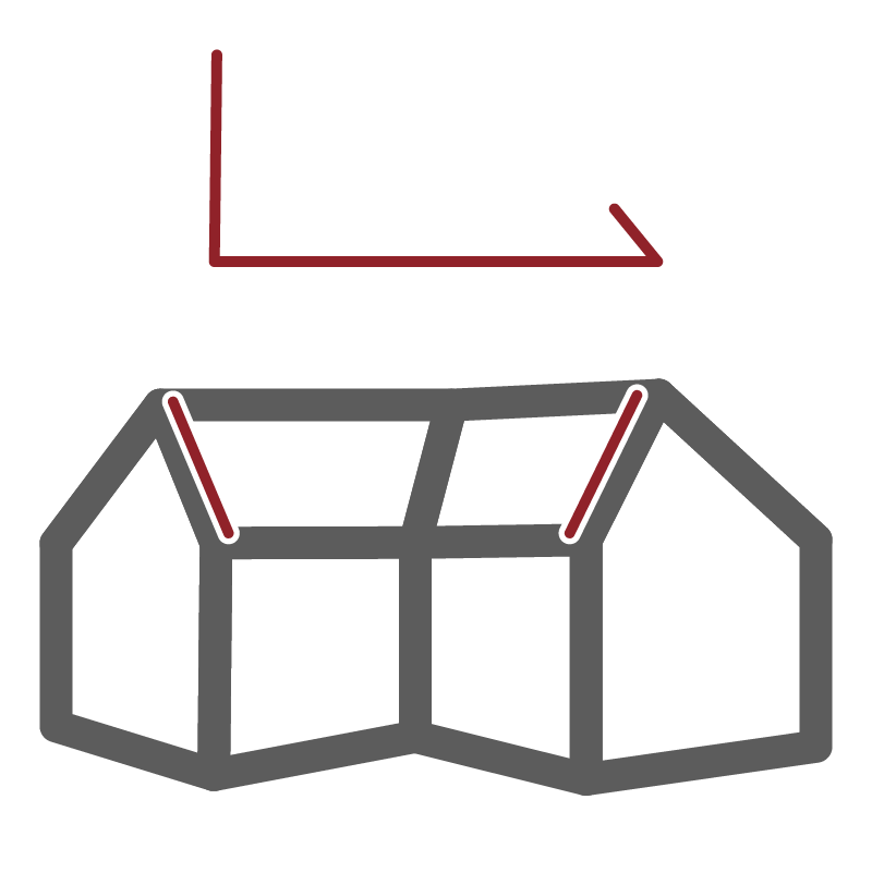 Sternrende i stål – Effektiv afledning fra tag til tagrende | Karl Molin