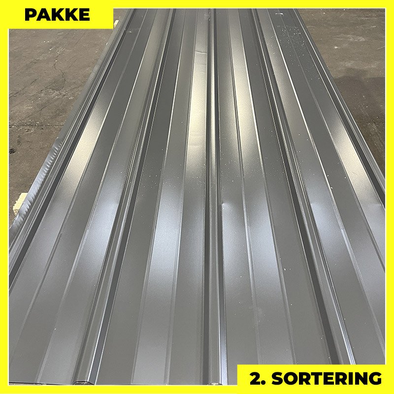 Pandeplade MTP 20/220 m/ dug - 2. sortering - 3 stk. af 3000 mm ...